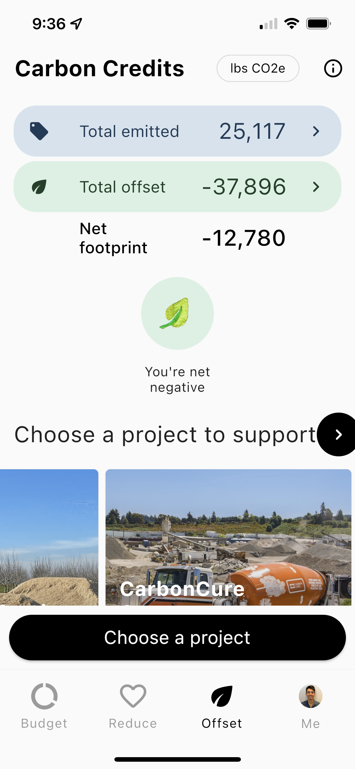 Decarbon | Climate Change App